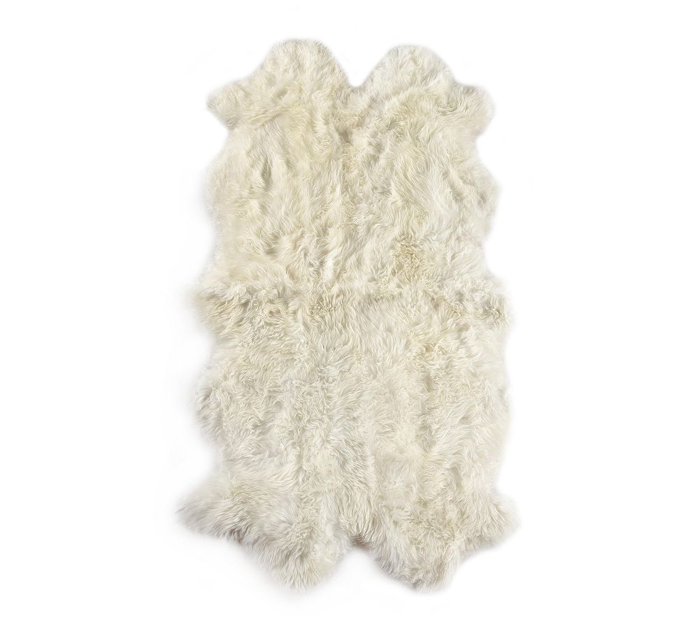 Patton Lambskin Hide Rug | Pottery Barn
