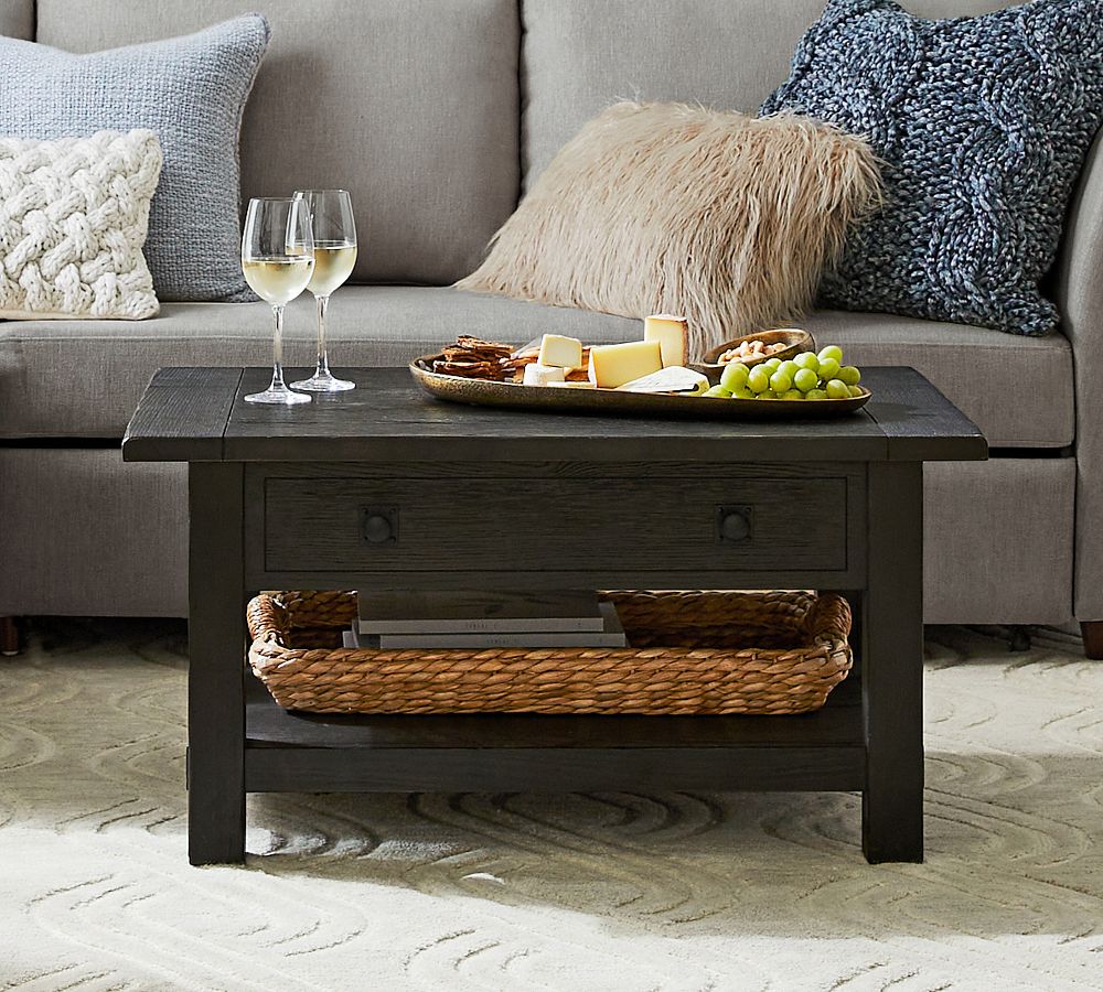 Benchwright Rectangular Lift-Top Coffee Table (36") | Pottery Barn
