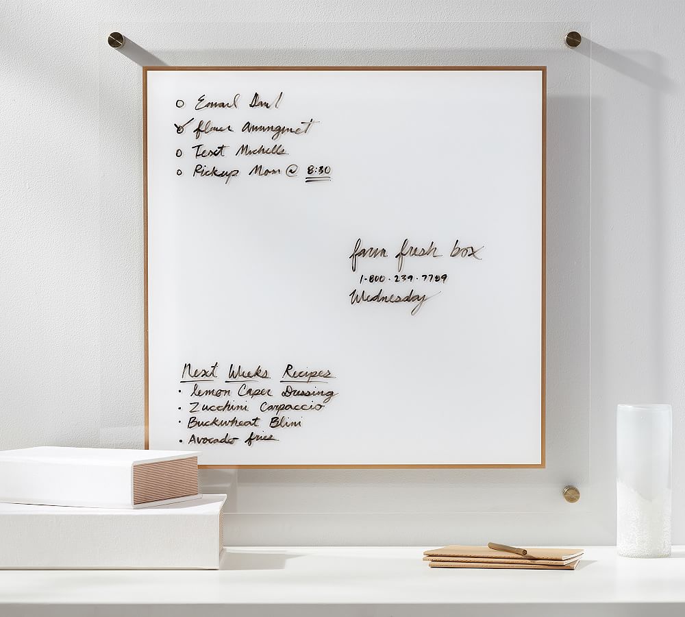 Acrylic Dry Erase Board | Pottery Barn