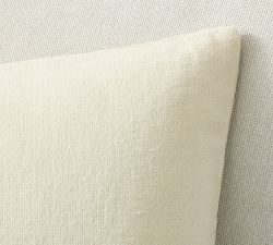 Everyday Linen Lumbar Pillow | Pottery Barn