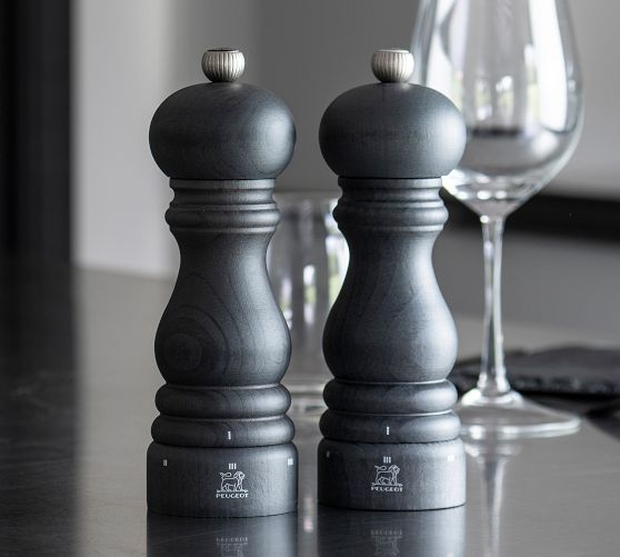 Paris U'Select Adjustable Salt & Pepper Mills - Graphite | Pottery Barn