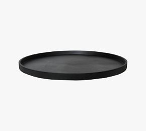 Lightweight Handcrafted Fiber Stone Saucer | Pottery Barn