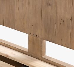 Bedford Reclaimed Wood Platform Bed | Pottery Barn
