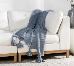 Izra Hand-Knotted Throw | Pottery Barn