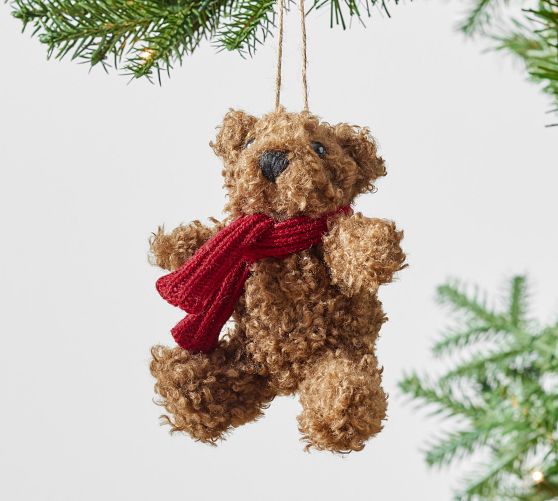 St. Jude Teddy Bear Ornament | Pottery Barn