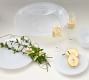 Alabaster Glass Dinnerware Collection - White | Pottery Barn
