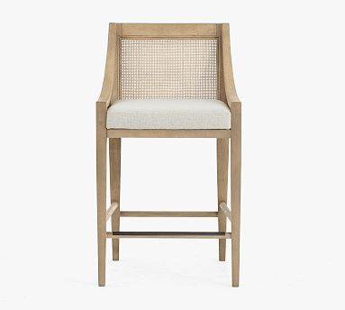 Atwood Cane Counter Stool | Pottery Barn