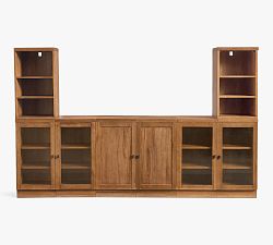Reed Modular Bar Set with Cabinets (108") | Pottery Barn