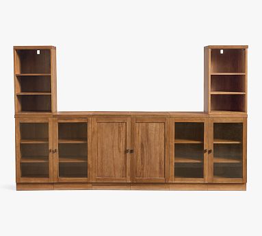 Reed Modular Bar Set with Cabinets (108") | Pottery Barn