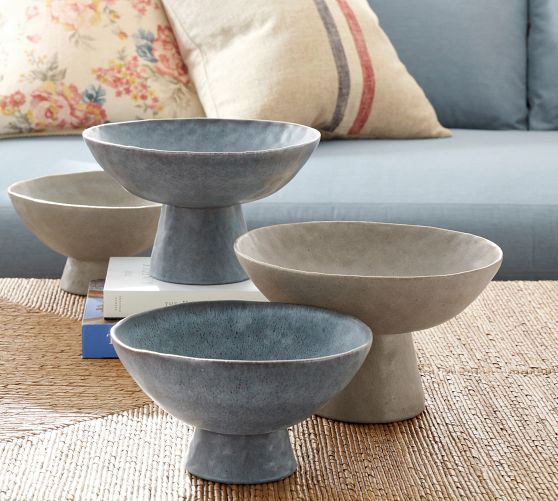 Turmont Pedestal Bowl | Pottery Barn