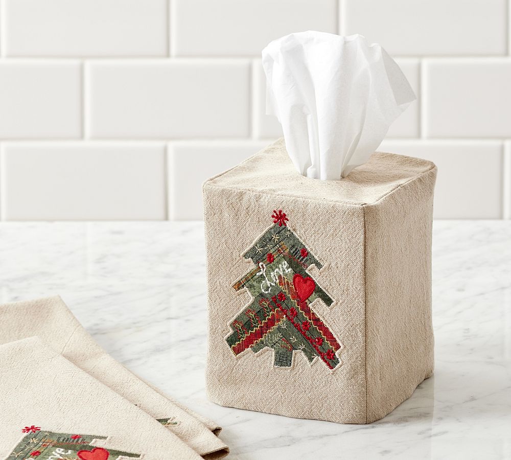 Winter Dreams Tissue Box Cover | Pottery Barn