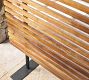 Acacia & Steel Outdoor Privacy Screen | Pottery Barn