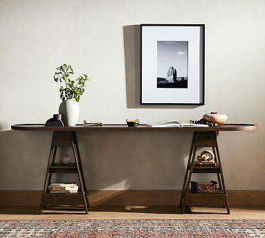 Stardust Reclaimed Wood Console Table | Pottery Barn