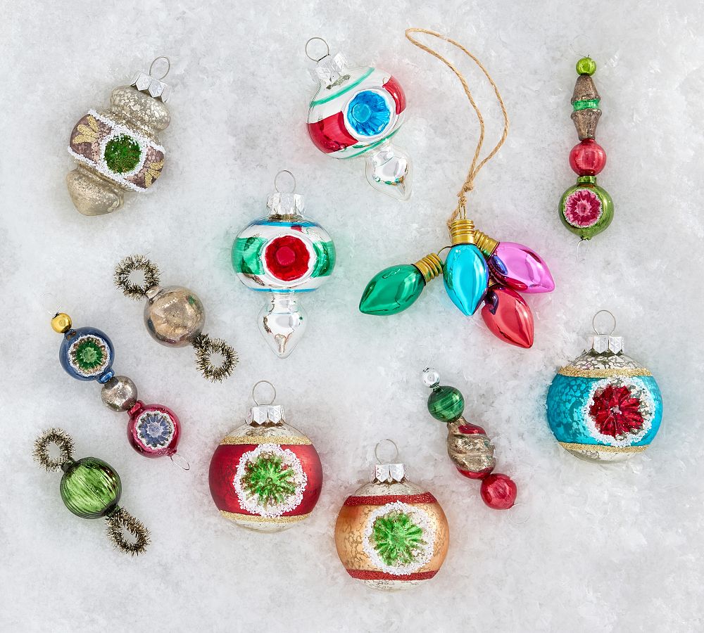 Mixed Mini Ornament Box Set of 12 | Pottery Barn