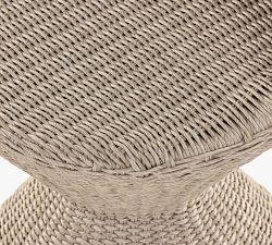 Encinitas Wicker Petite Outdoor Dining Chair | Pottery Barn