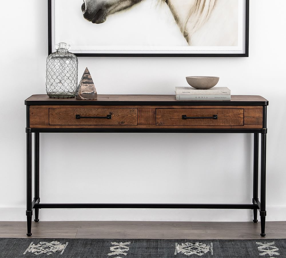 Juno Reclaimed Wood Console Table (54") | Pottery Barn