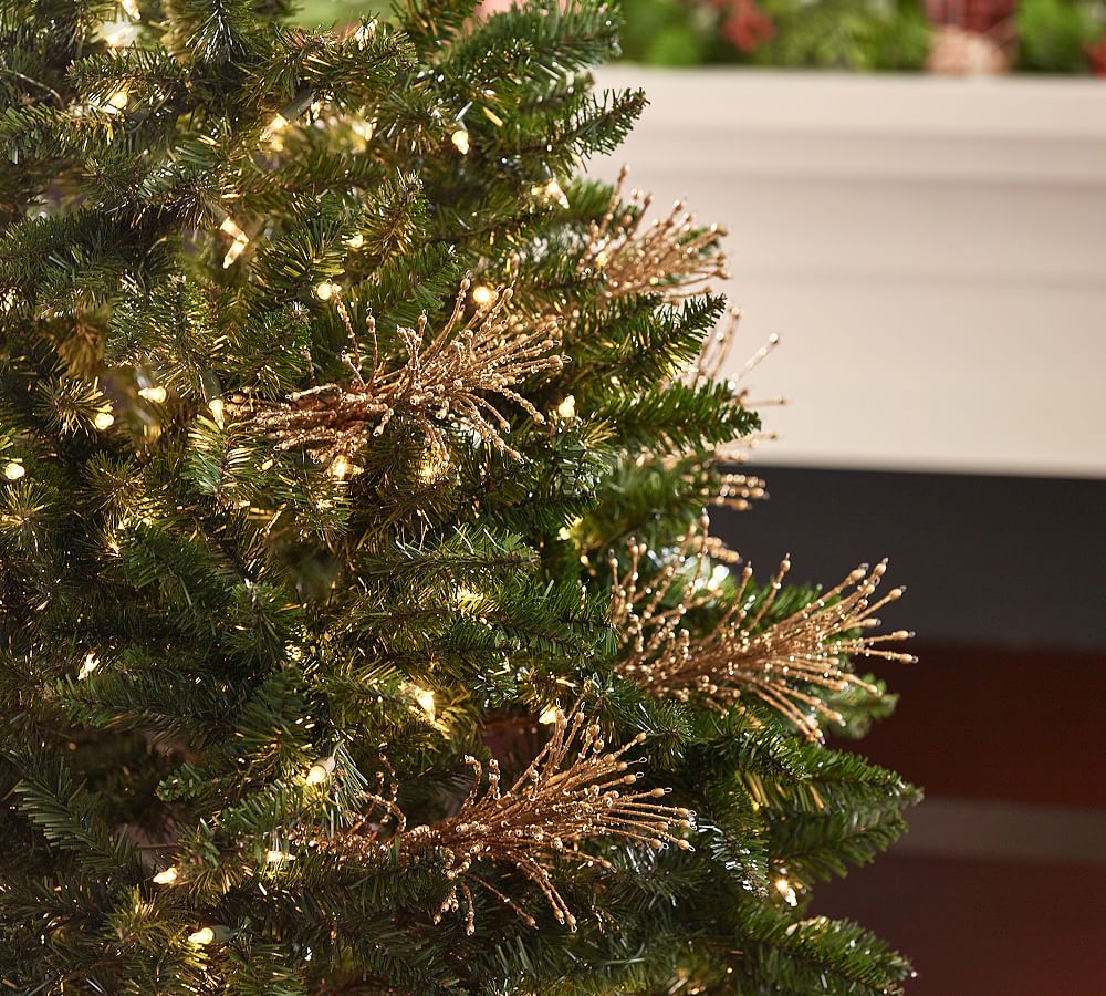 Gold Beaded Branch | Pottery Barn