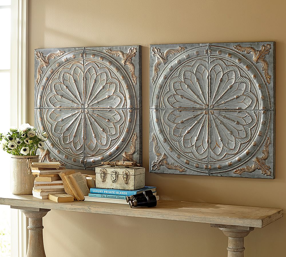 Tin Panels | Wall Decor | Pottery Barn