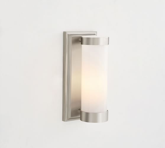 Hayden Single Tube Sconce (10") | Pottery Barn
