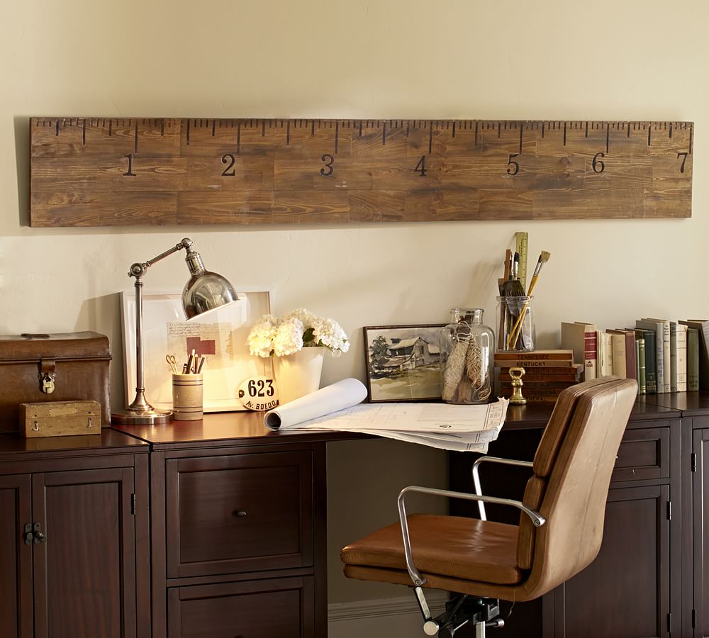Oversized Ruler | Wall Art | Pottery Barn