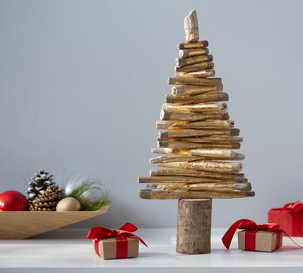 Gold Driftwood Tree | Pottery Barn