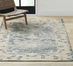 Jema Hand-Tufted Printed Wool Rug | Pottery Barn