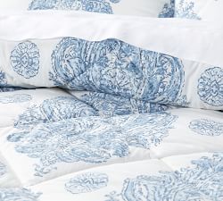Imani Medallion Reversible Percale Comforter & Shams | Pottery Barn