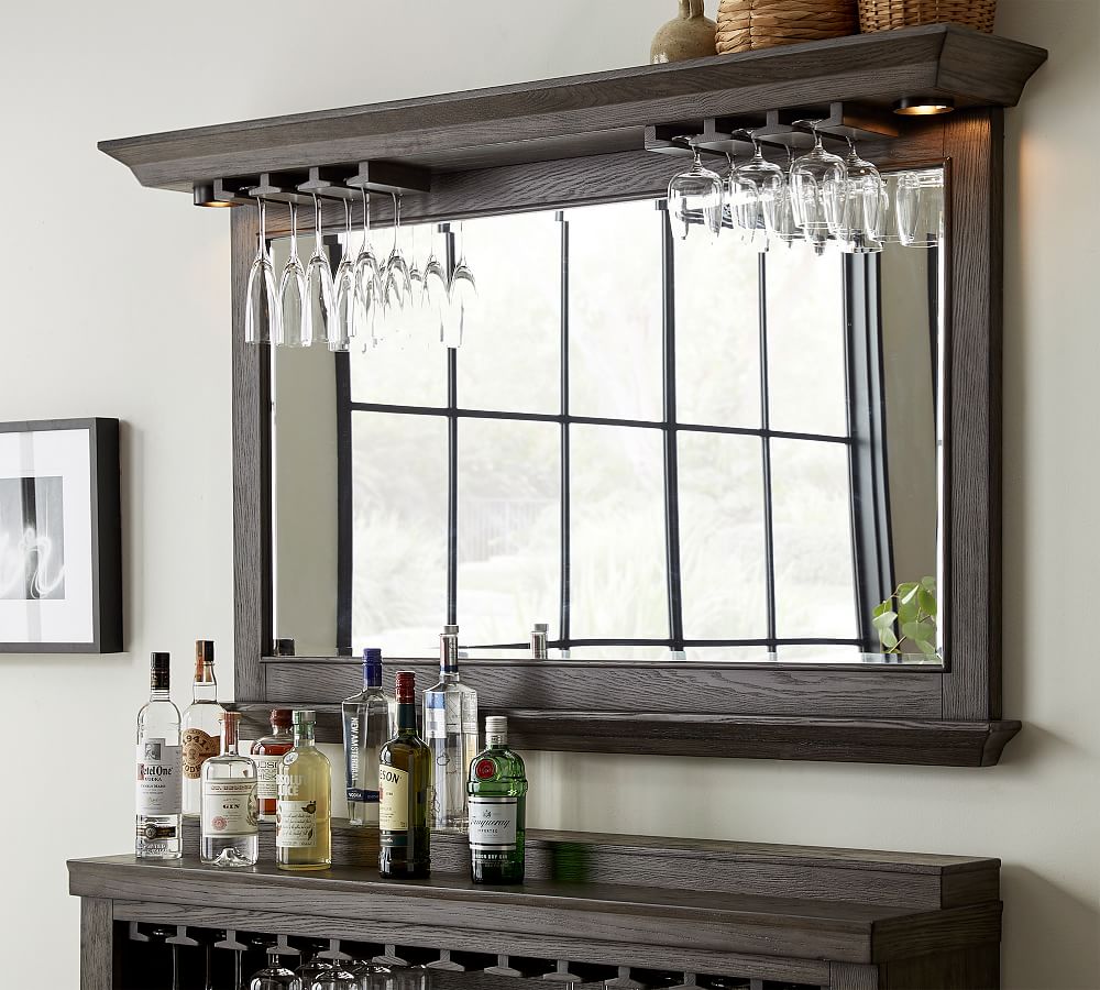 Bixby Bar Mirror (63") | Pottery Barn