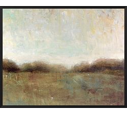 Distant Haze Framed Canvas | Pottery Barn