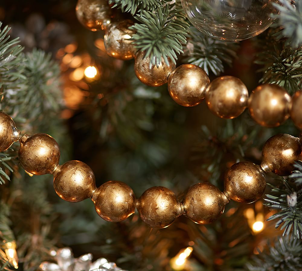 Glass Ball Garland | Pottery Barn