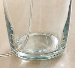 Carter Glass Table Lamp (18"-29") | Pottery Barn