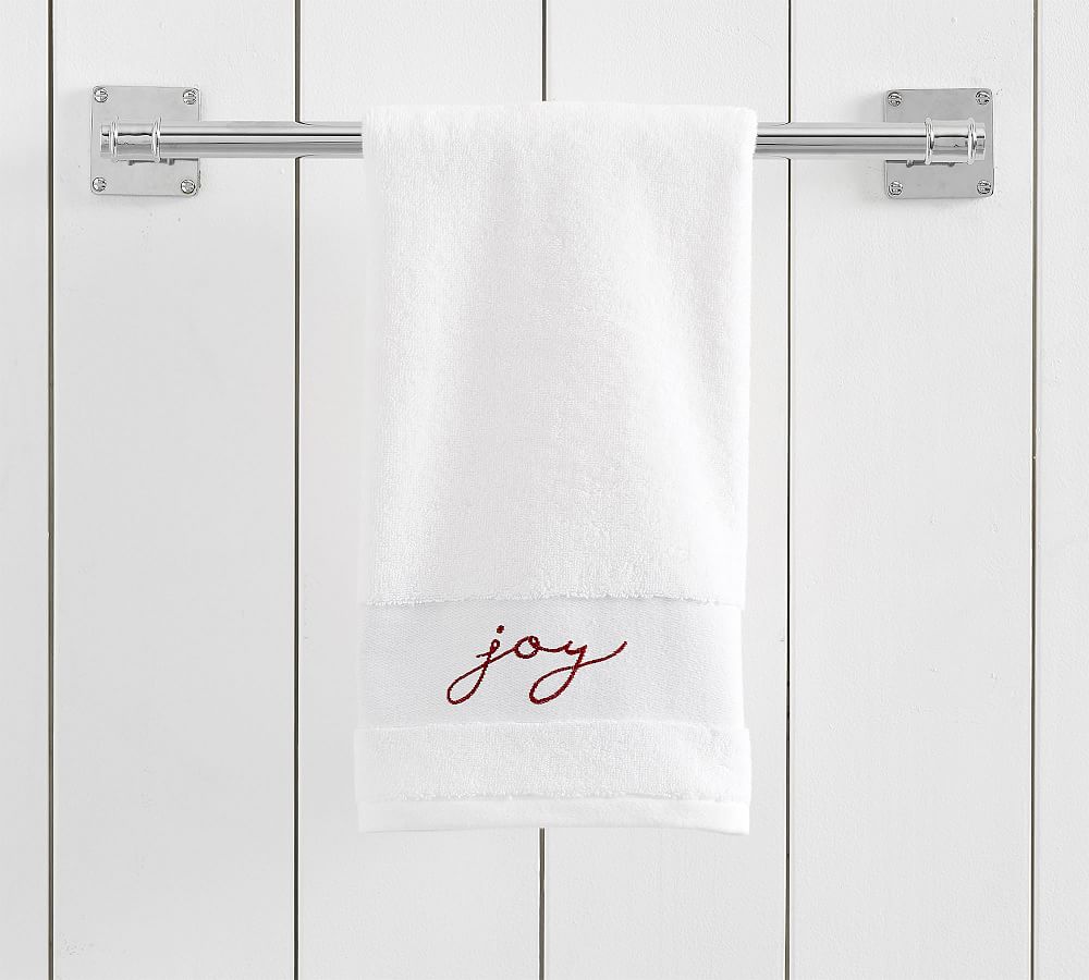 Joy Organic Hand Towel | Pottery Barn