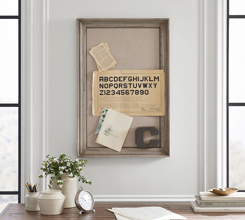 Livingston Pinboard | Wall Organizers | Pottery Barn
