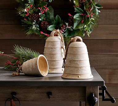 Artisan Handcrafted Ceramic Bells | Pottery Barn