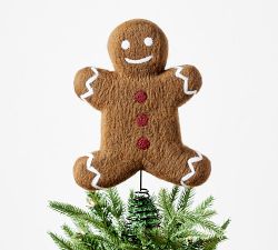 Gingerbread Tree Topper | Pottery Barn