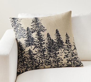 Rustic Forest Pillow | Pottery Barn