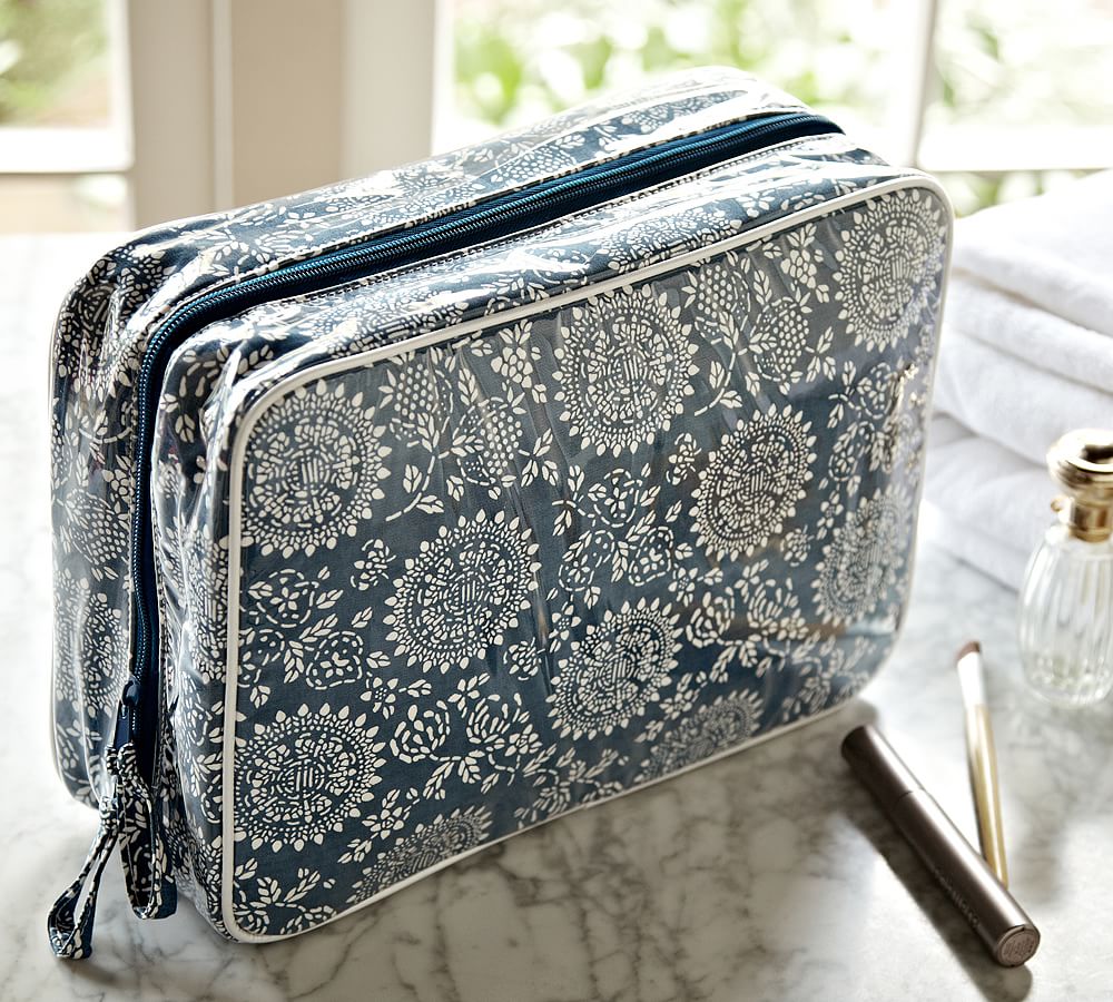 Calista Floral Ultimate Makeup Bag | Pottery Barn