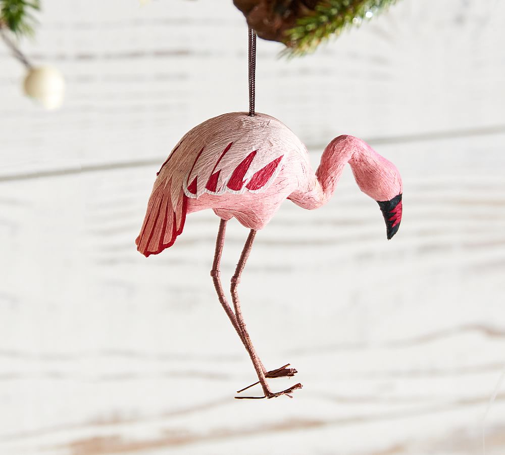 Flamingo Ornament | Pottery Barn