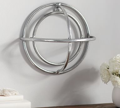 Sphere Sculpture Wall Art | Wall Decor | Pottery Barn