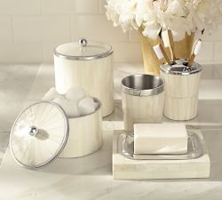 Bone Inlay Bath Accessories | Pottery Barn