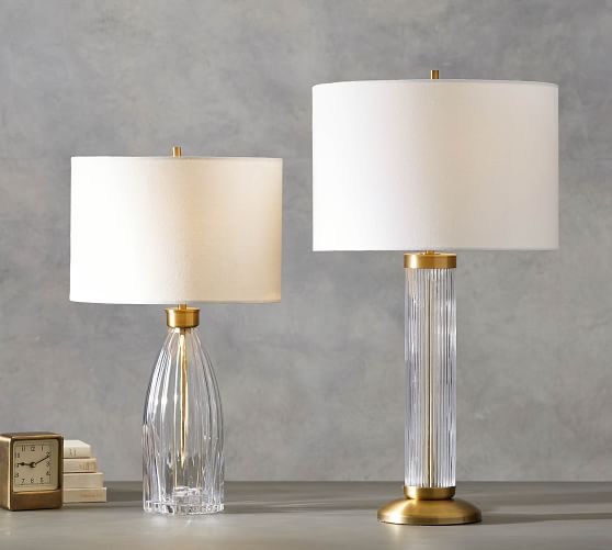 Maggie Glass Table Lamp (23"-26") | Pottery Barn