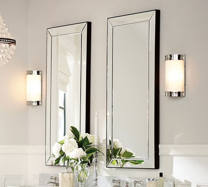 Astor Beveled Wall Mirror Pottery Barn