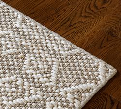 Custom Hexagon Sisal Rug | Pottery Barn