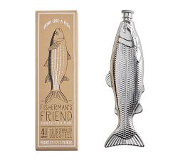 Fisherman's Friend Stainless Steel Flask | Pottery Barn