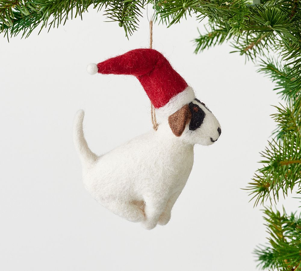 Handcrafted Felt Dog Ornament | Pottery Barn