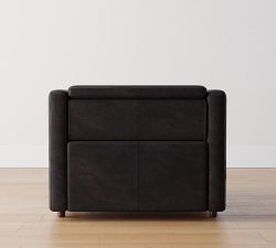 Tucker Leather Power Recliner | Pottery Barn
