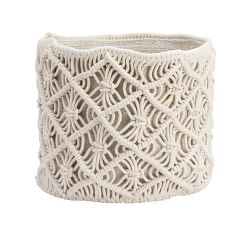 Macrame Storage Baskets | Pottery Barn