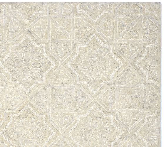 Farrah Hand Tufted Wool Rug Swatch | Pottery Barn