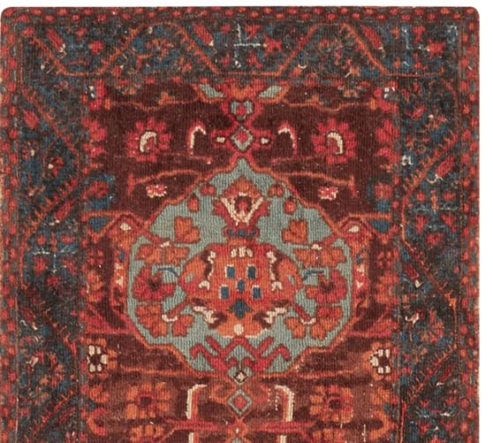 Aisha Printed Rug Swatch | Pottery Barn