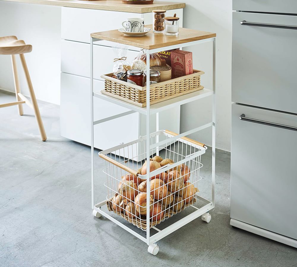 Tosca Rolling Kitchen Cart | Pottery Barn